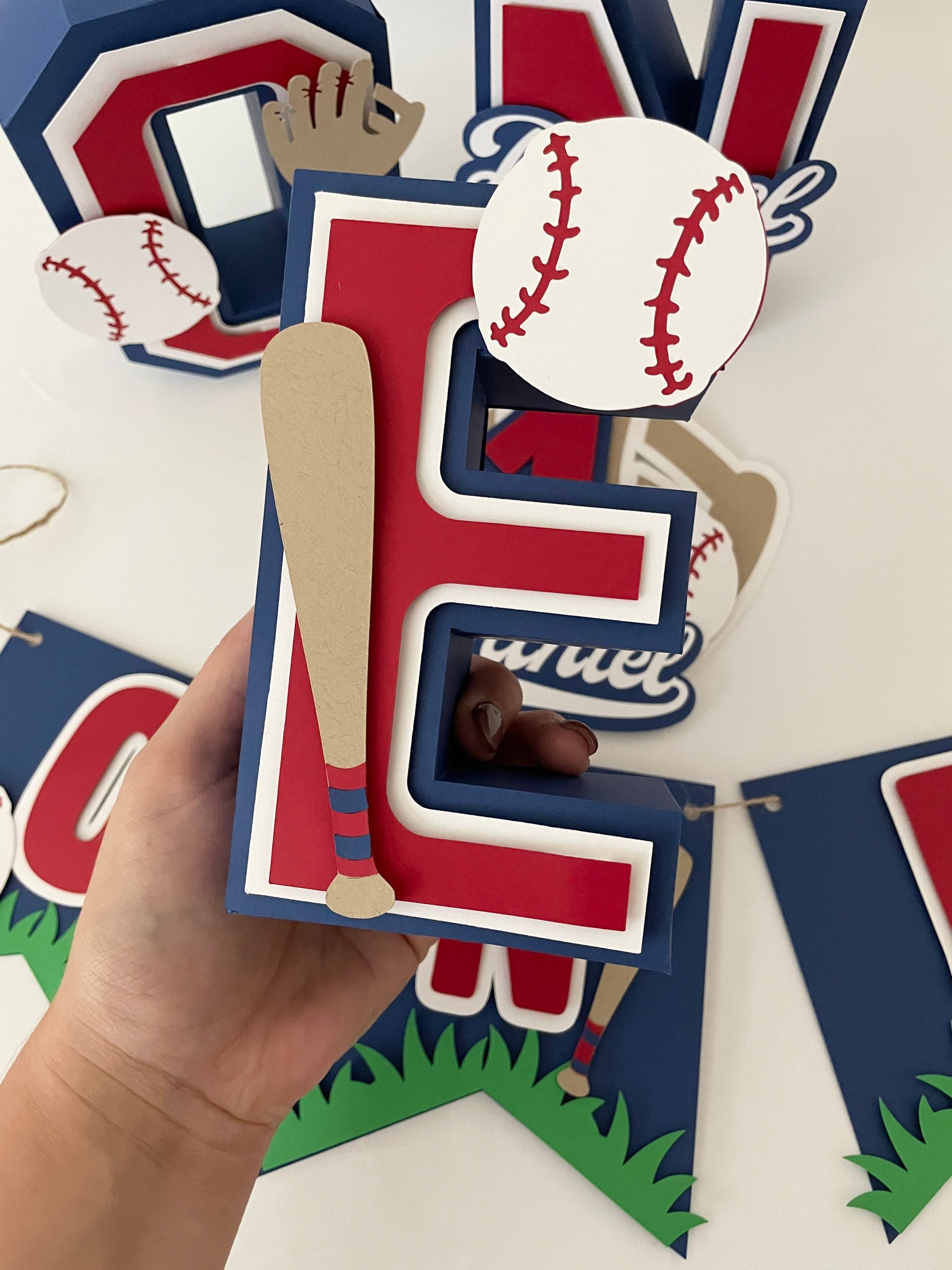 Rookie of the Year One Letter Set, Baseball Letters, Rookie of the Year ...