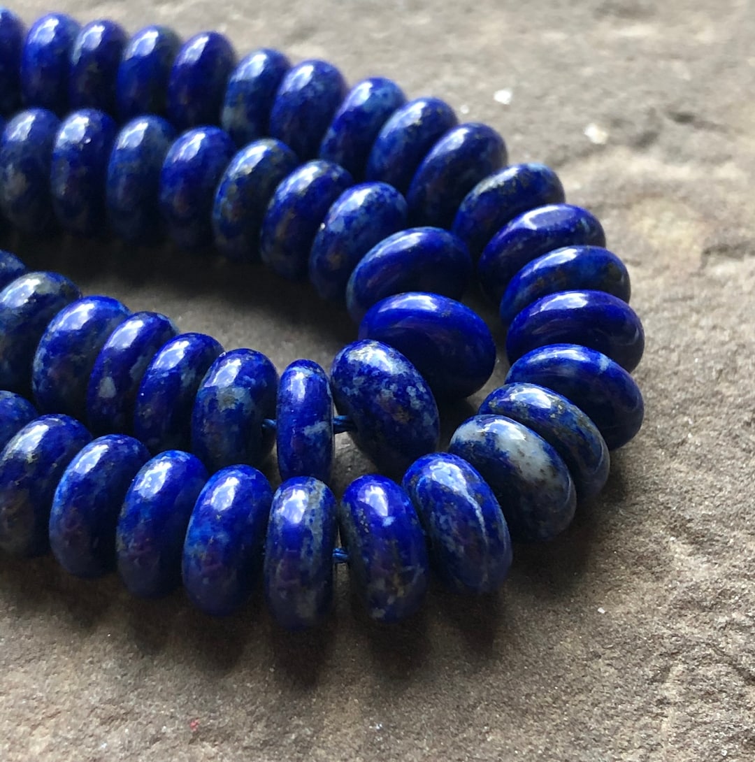 6 Lapis Beads Lapis Bead Sampler Beads. 6 Beads - Etsy