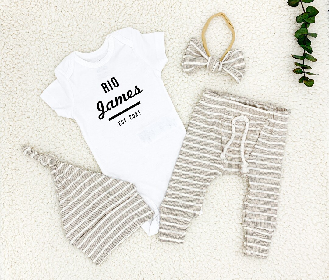 Gender Neutral Baby Gift, Gender Neutral Coming Home Outfit, Gender ...