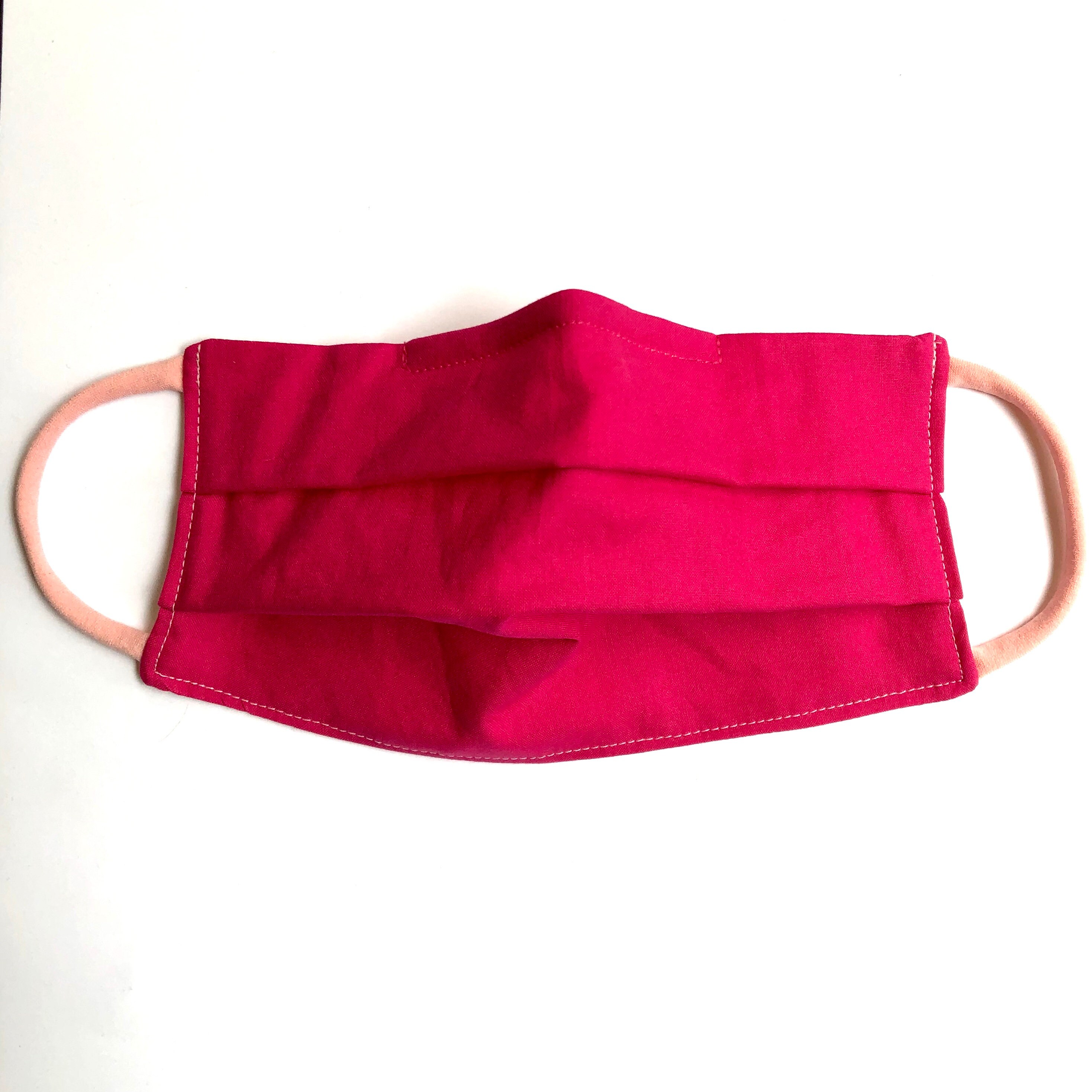 Solid Color Mask Mask With Nylon Ear Loops Plain Cotton Mask - Etsy