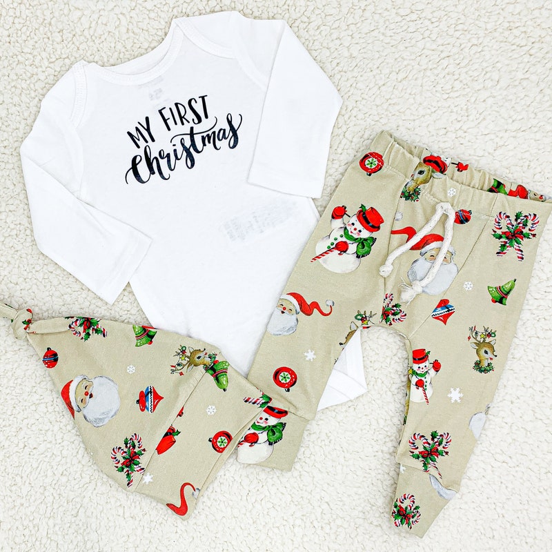 Newborn Christmas Outfit - Etsy