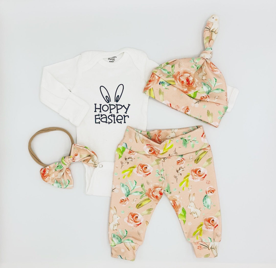 Happy Easter Outfit First Easter Outfit Girl First Easter - Etsy