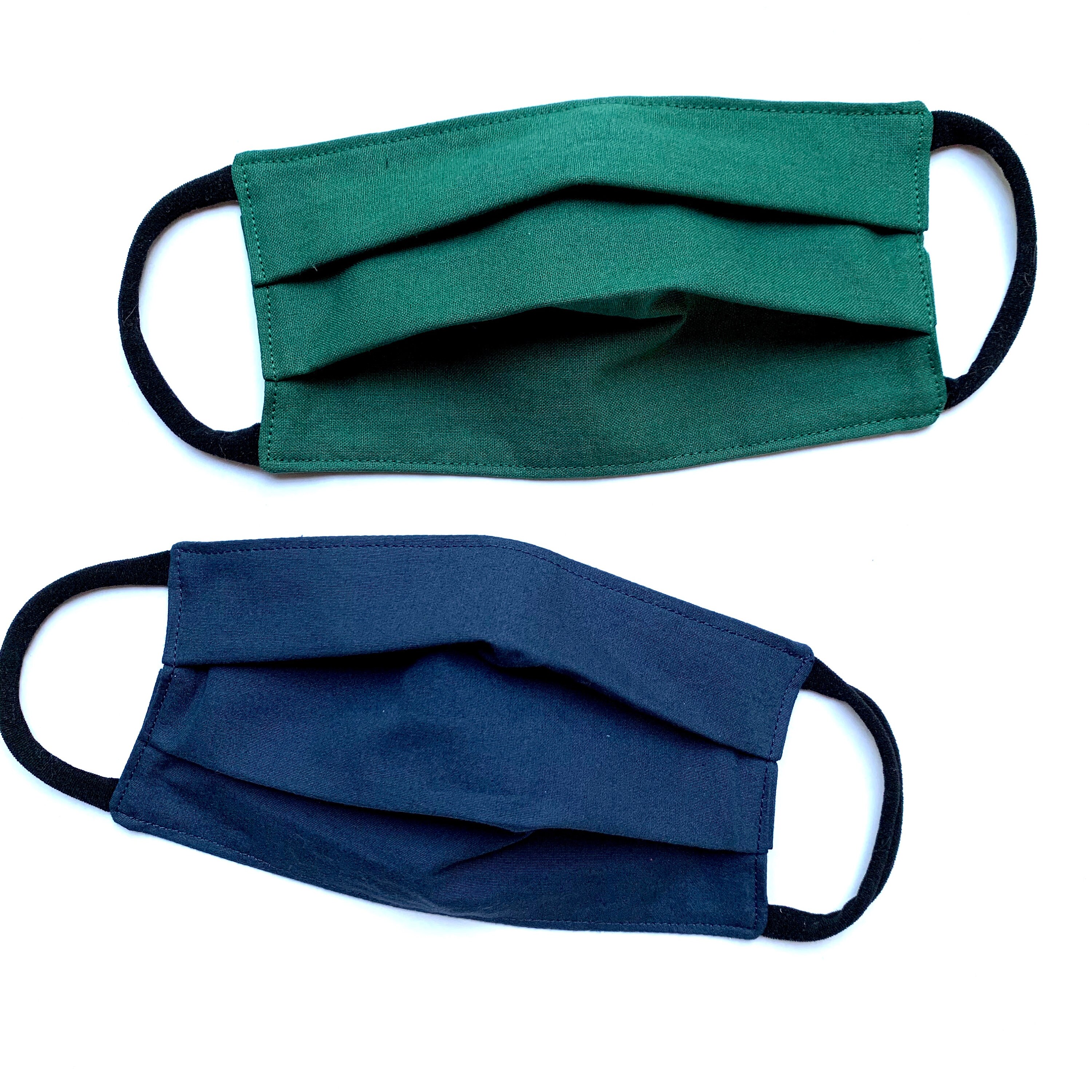 Solid Color Mask Mask With Nylon Ear Loops Plain Cotton Mask - Etsy