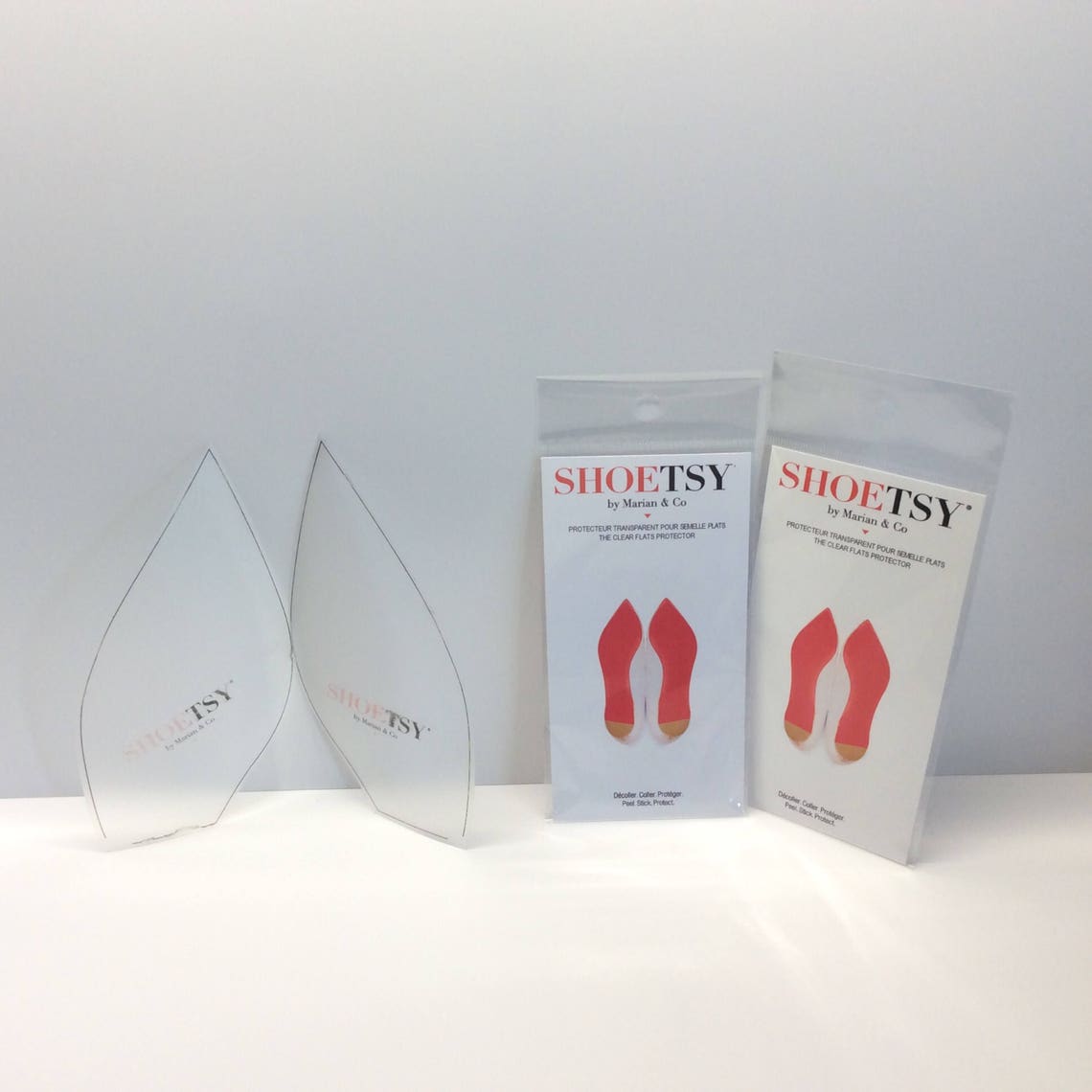 Crystal Clear Red Bottom Flats Protectors Louboutin Soles - Etsy Canada