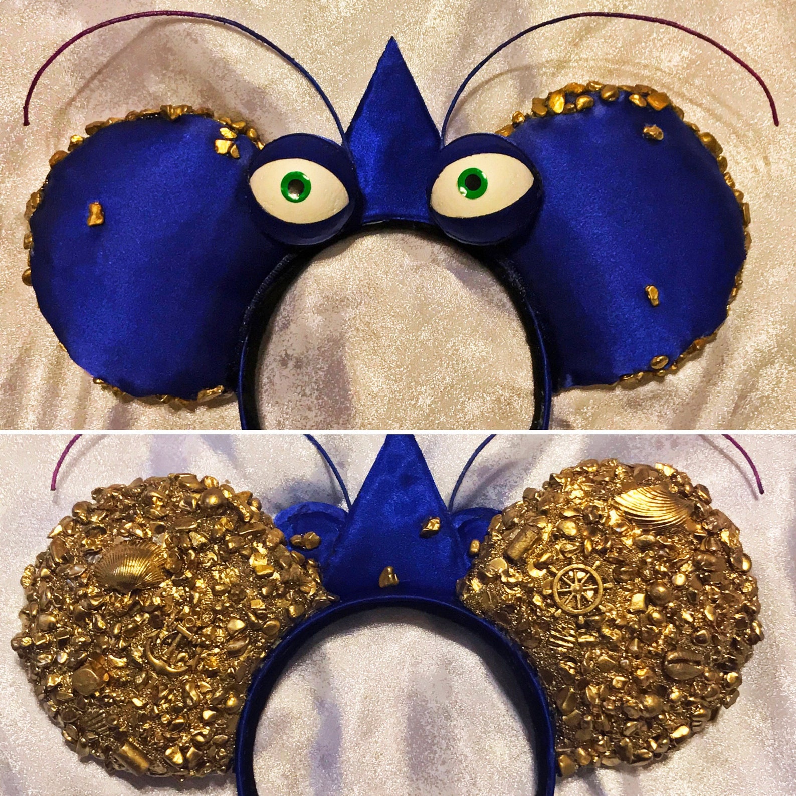 Shiny Crab Mouse Ears Headband - Etsy