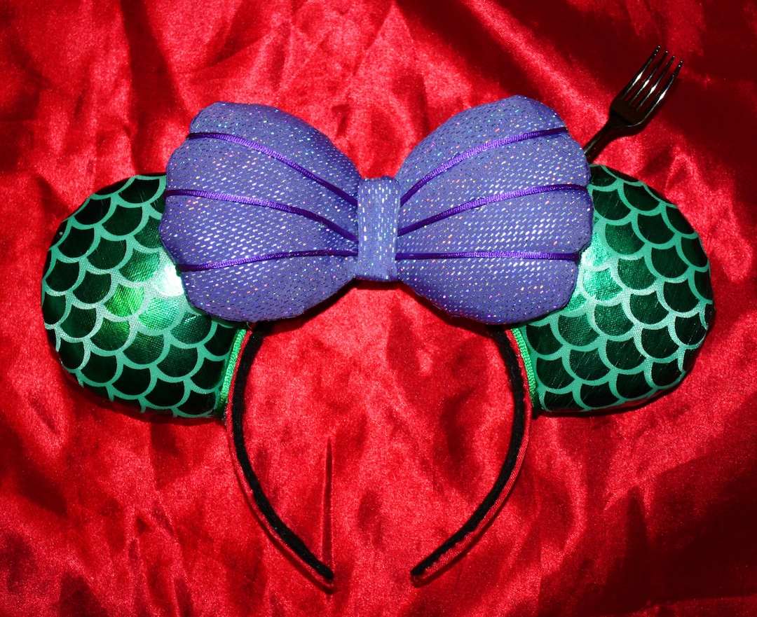 Mermaid Mouse Ears Headband - Etsy