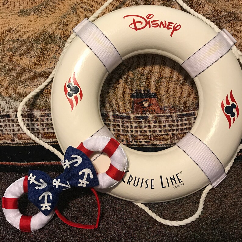 Cruise Life Preserver Mouse Ears Headband - Etsy