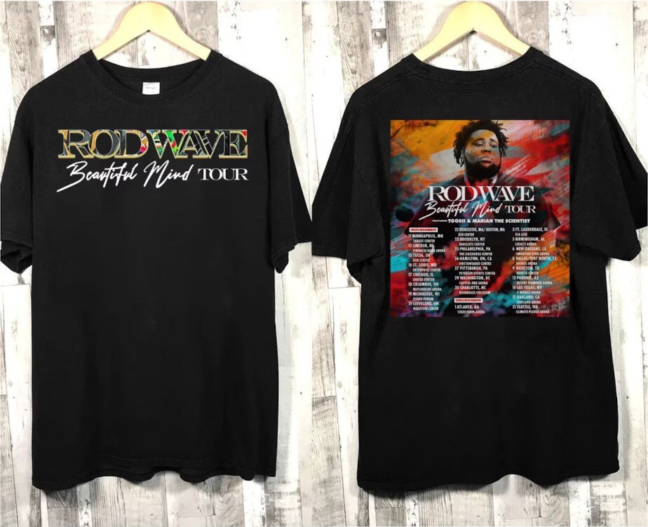 Rod Wave Beautiful Mind Tour, Rod Wave Shirt, Beautiful Mind Tour Shirt
