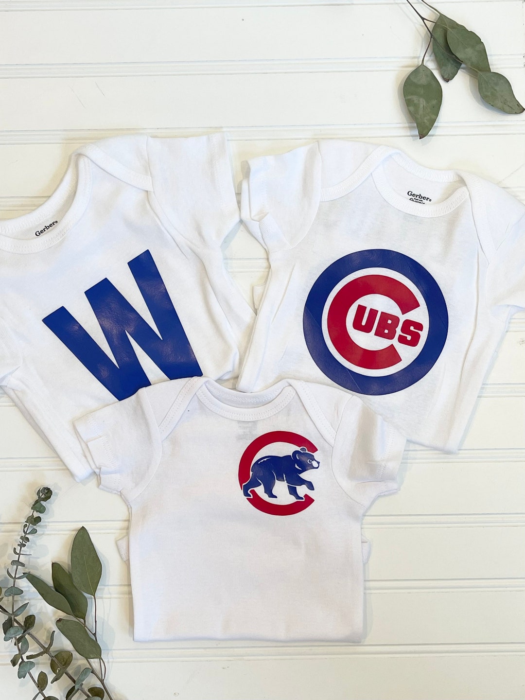 Chicago Cubs Custom Outfit, Customized Baby Romper - Etsy