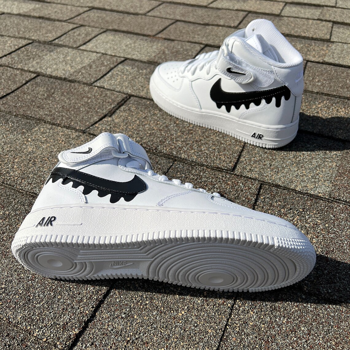 Custom Nike Air Force 1 Drip Shoes Any Color Can Be Custom Service ...