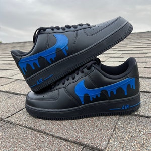 Custom Nike Air Force 1 Drip Shoes- Any Color Drip Nike Drip AF1 ...