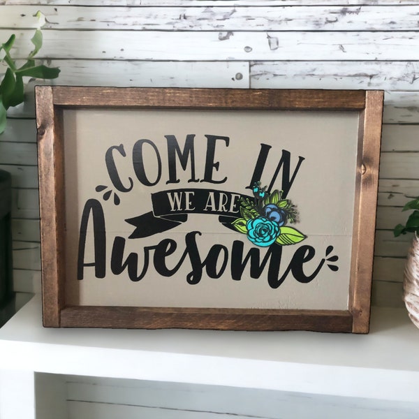 We Are Awesome - Etsy