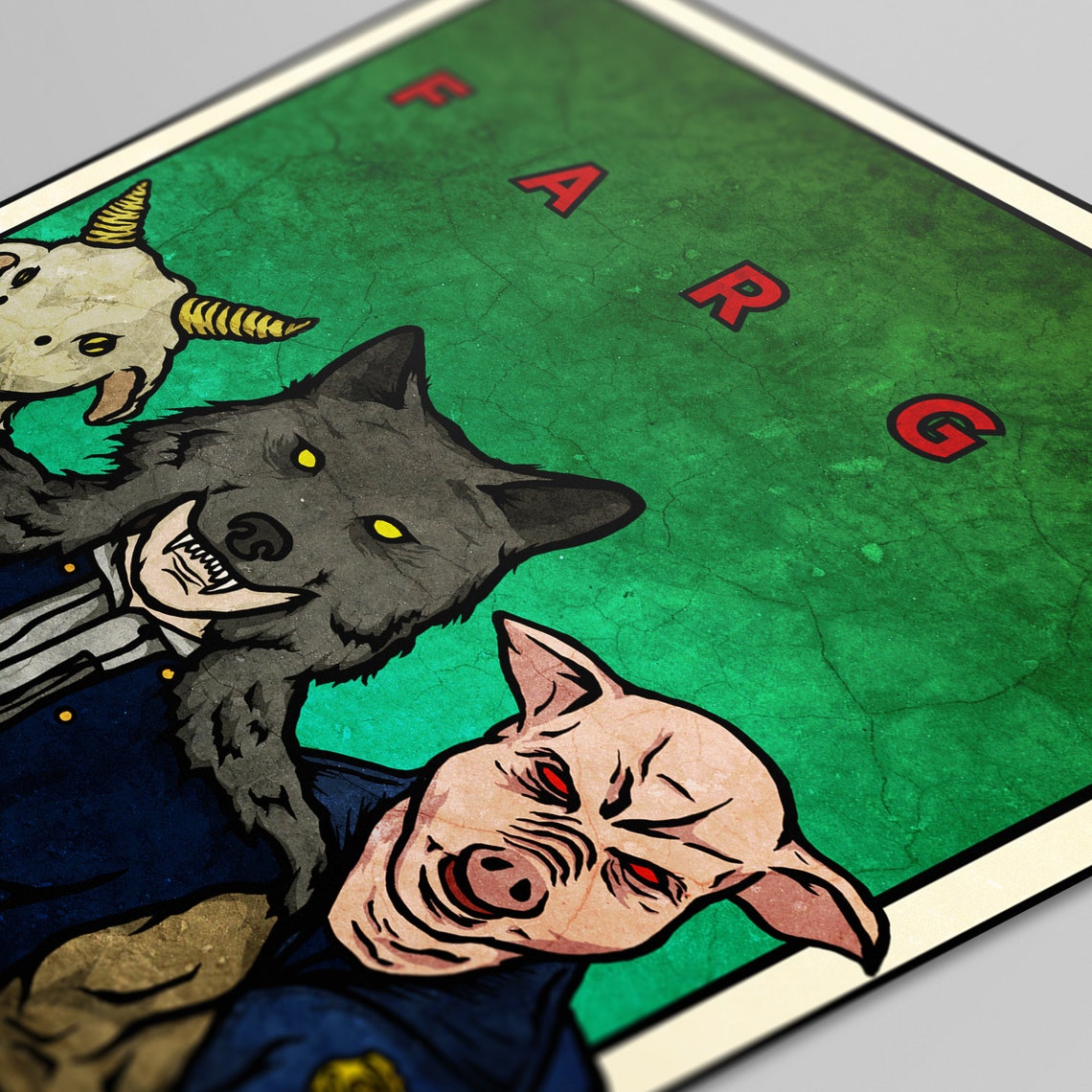 Fargo Animal Kingdom Poster - Etsy