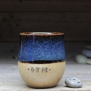 Viking Mug 'I Love You', 'beloved Kiss Me' or the Viking Love Poem in ...