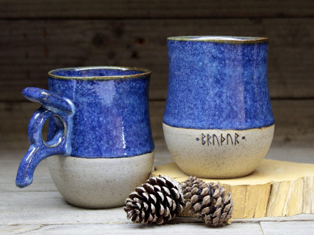 Viking Mug With Real Runic Sayings About Runes & Magic. 13.5oz/400ml ...