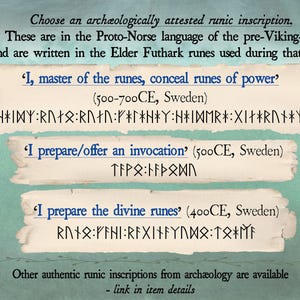 Viking Mug With Real Runic Sayings About Runes & Magic. 13.5oz/400ml ...