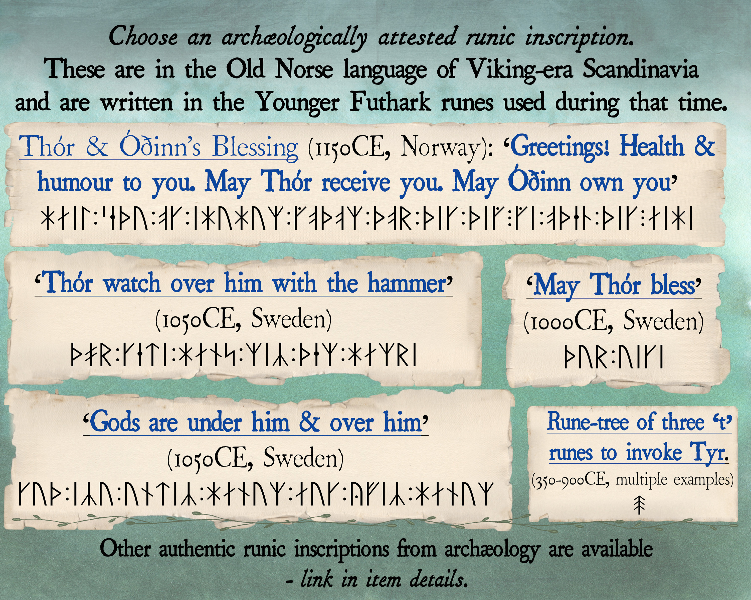 Large Viking Mug With Real Runic Inscriptions About Thor Odin - Etsy ...