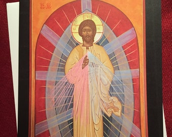 Divine Mercy Icon | Etsy