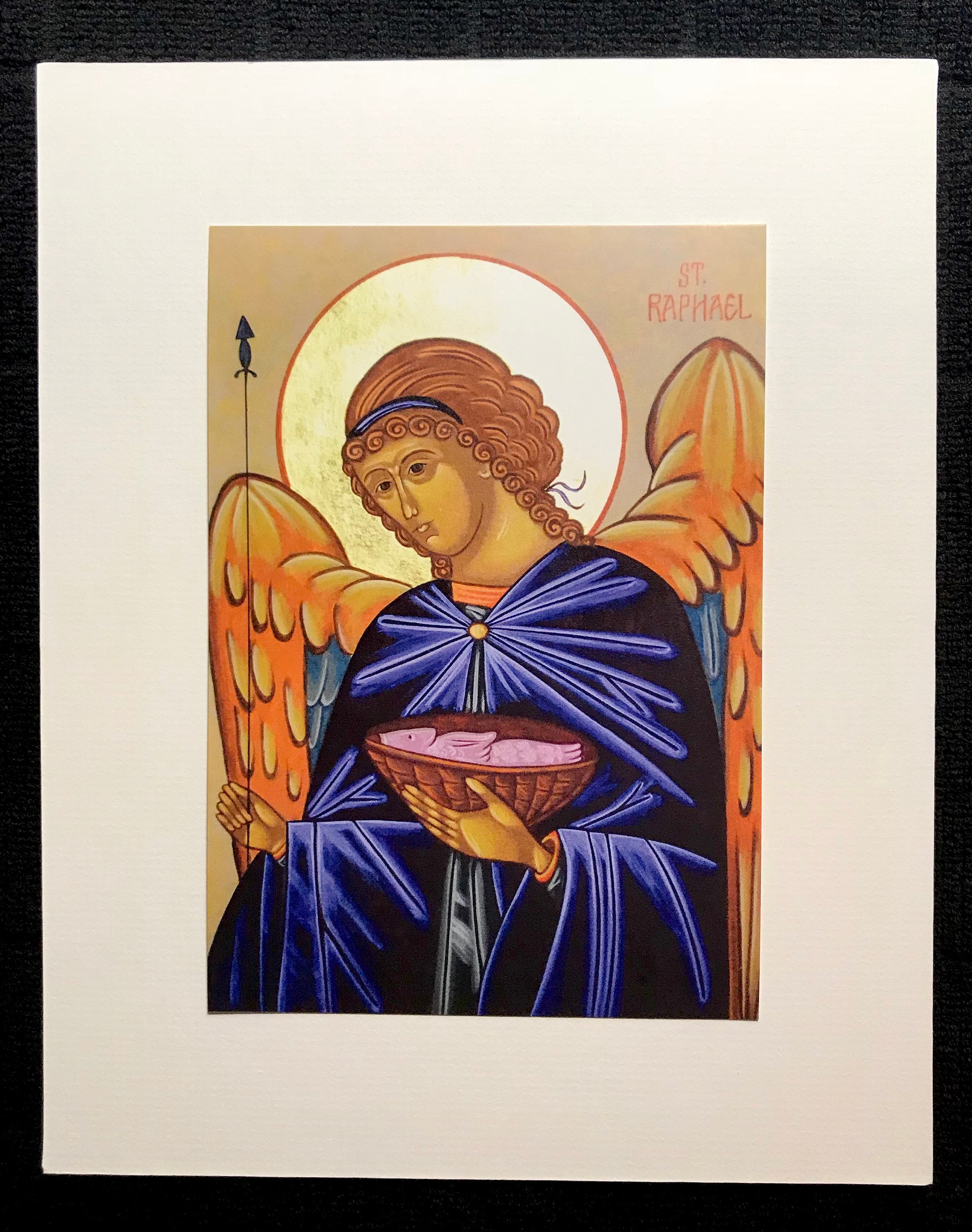 St Raphael, Angel, Icon, Religious Art, Catholic, Orthodox, Sacred Art ...
