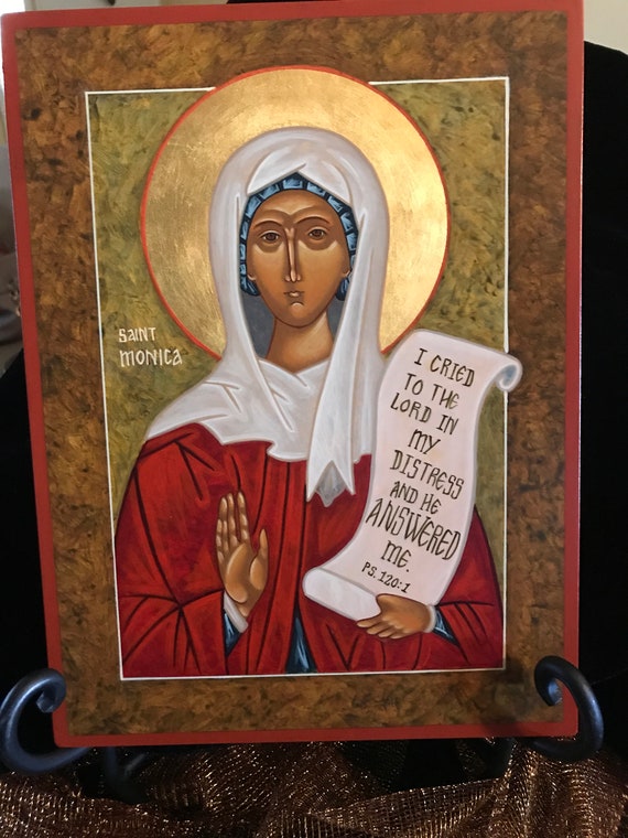 St Monica Catholic saints Catholic icons religious gifts | Etsy