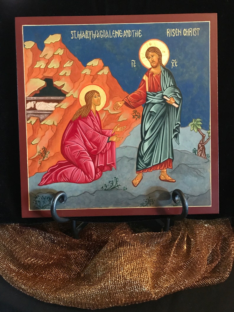 St Mary Magdalene , Jesus Christ, Icon, Byzantine, Catholic, Orthodox ...