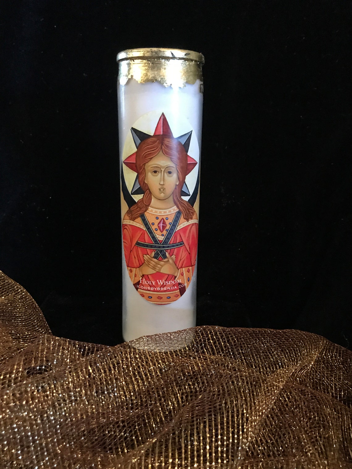 Holy Wisdom, Holy Silence Icon, Religious Candle, Religious Gifts ...