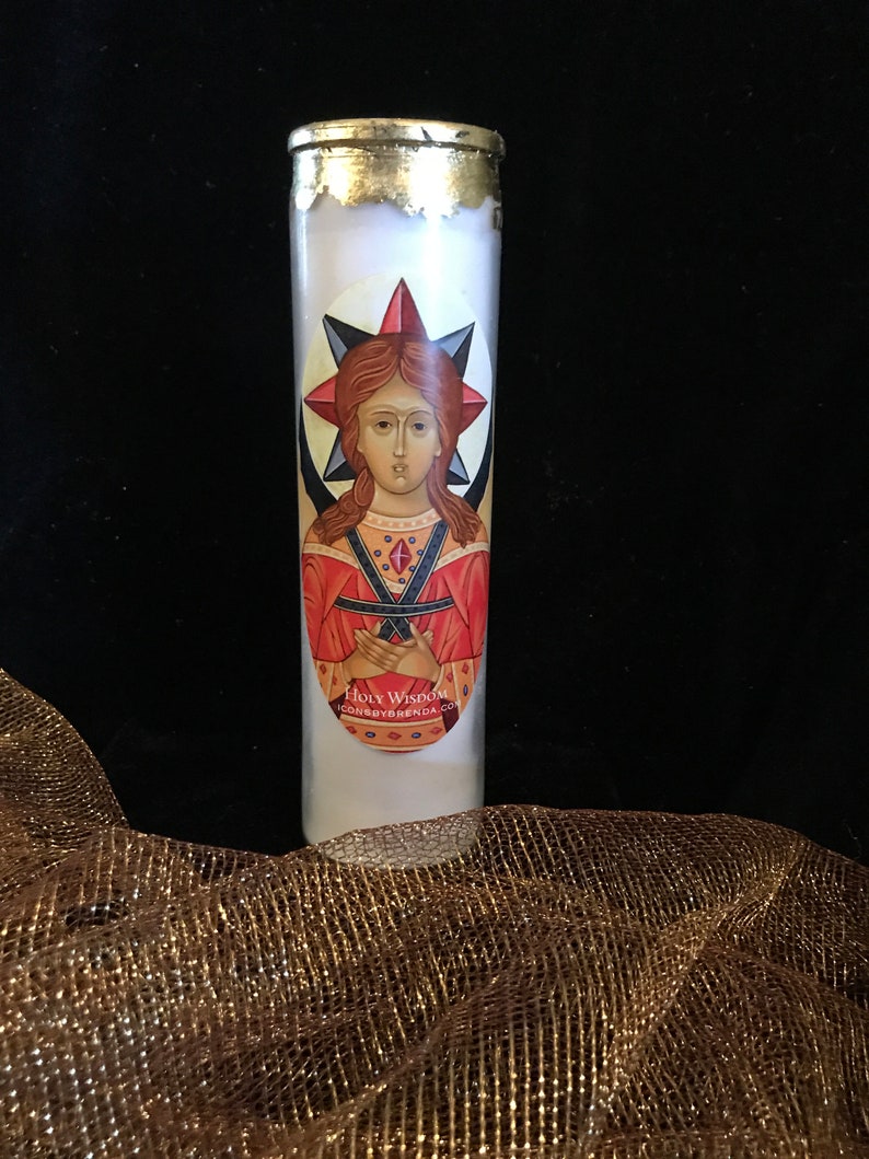 Holy Wisdom, Holy Silence Icon, Religious Candle, Religious Gifts ...