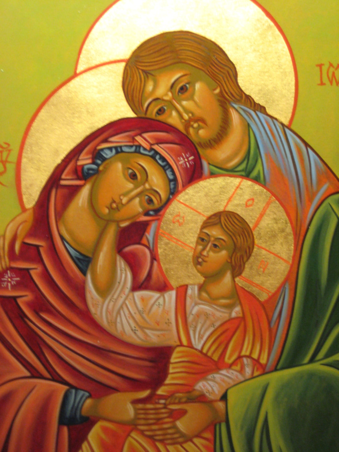 HOLY Family,icon, Catholic, Byzantine, Religous Gifts, Christ, Mary ...