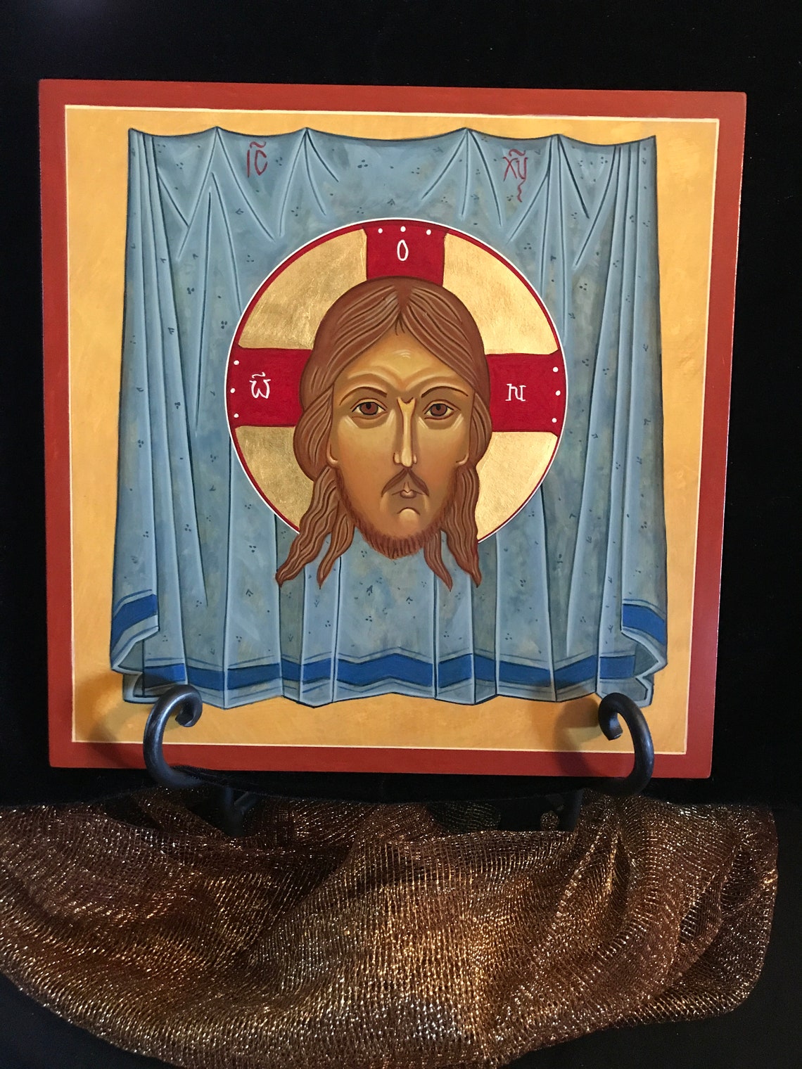 Holy Face Icon Veronica's Veil Original Icon Sacred - Etsy
