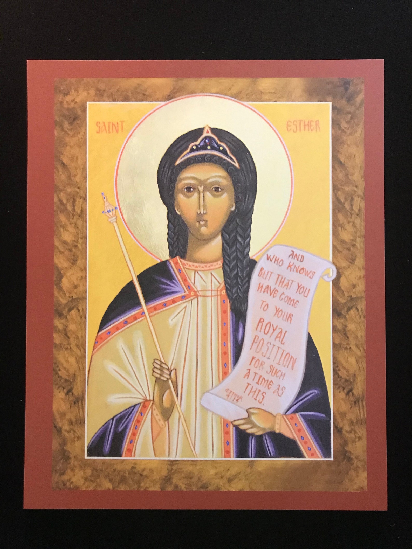 Queen Esther, Religious Art, Catholic, Orthodox, Christian Art, Icons ...