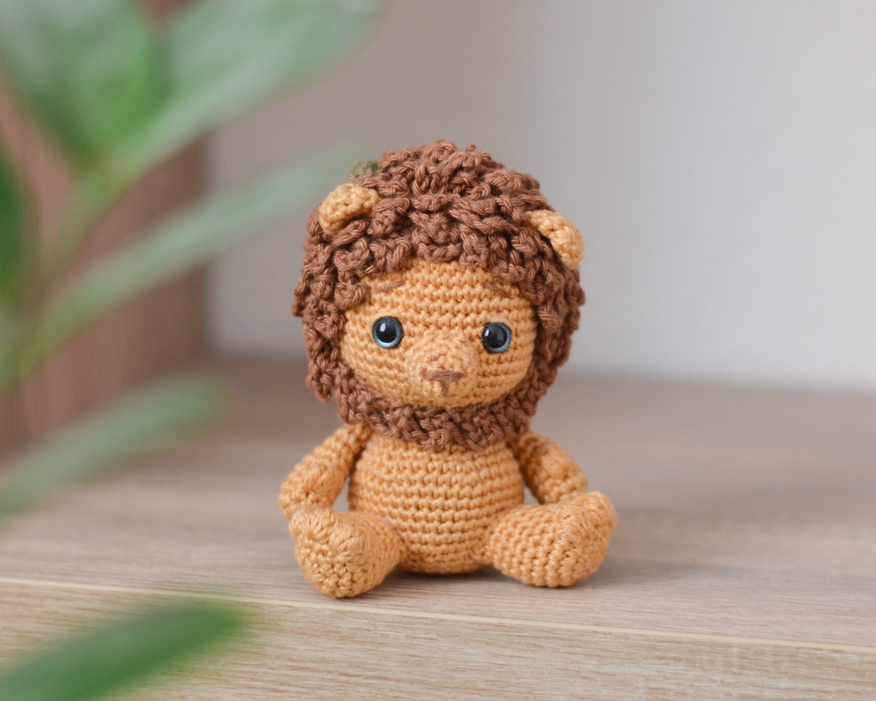 Luwo the Lion by Sameko Design • Amigurumi Crochet Pattern German ...