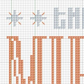Modern Typography Cross Stitch Pattern - Etsy