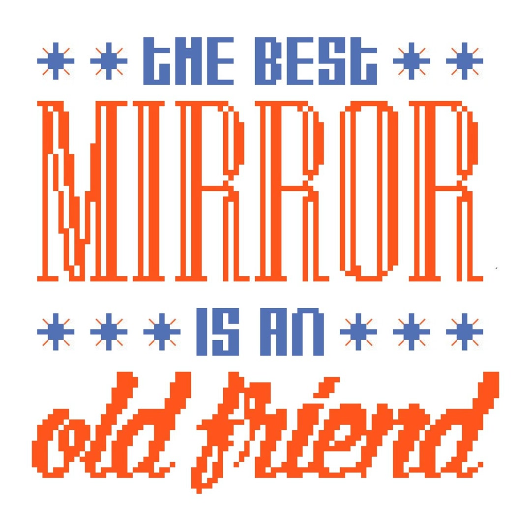 Modern Typography Cross Stitch Pattern - Etsy