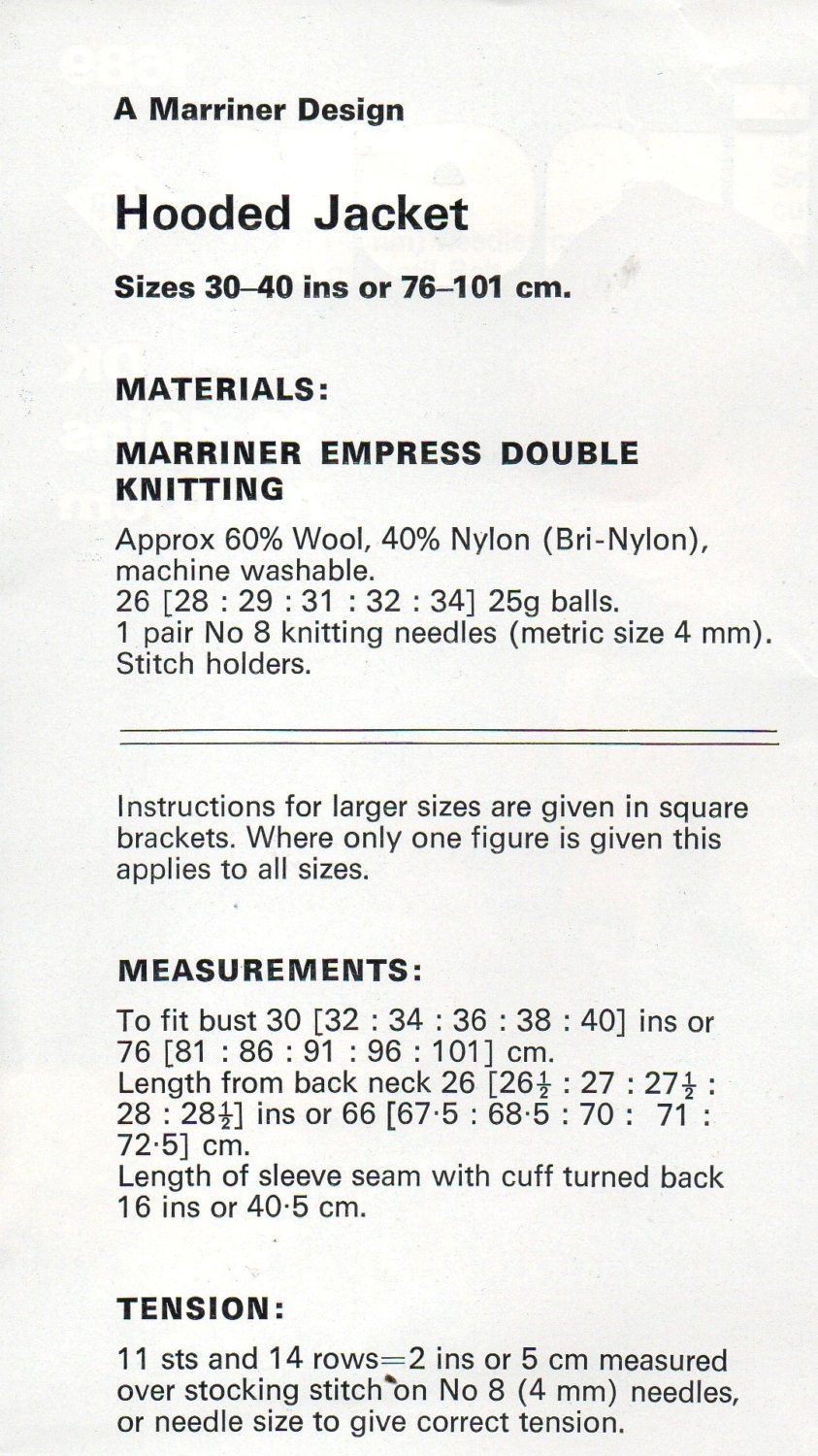 Marriner 1689 Vintage Ladies UK Knitting Pattern PDF Instant - Etsy