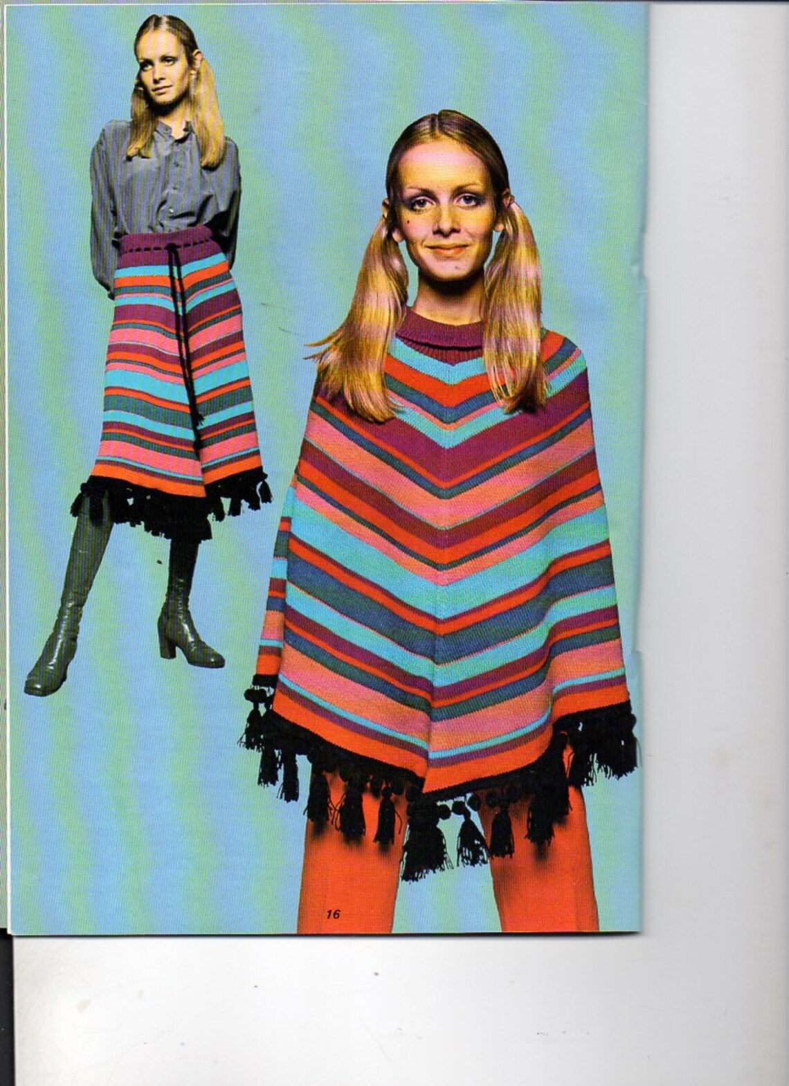 PDF Twiggy Knitting Machine Patterns 1970s Retro Festival - Etsy UK