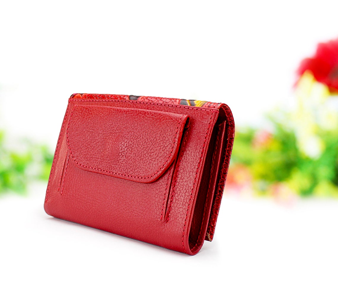 Floral Wallet Ladies Wallet Trifold Wallet Small Wallet - Etsy