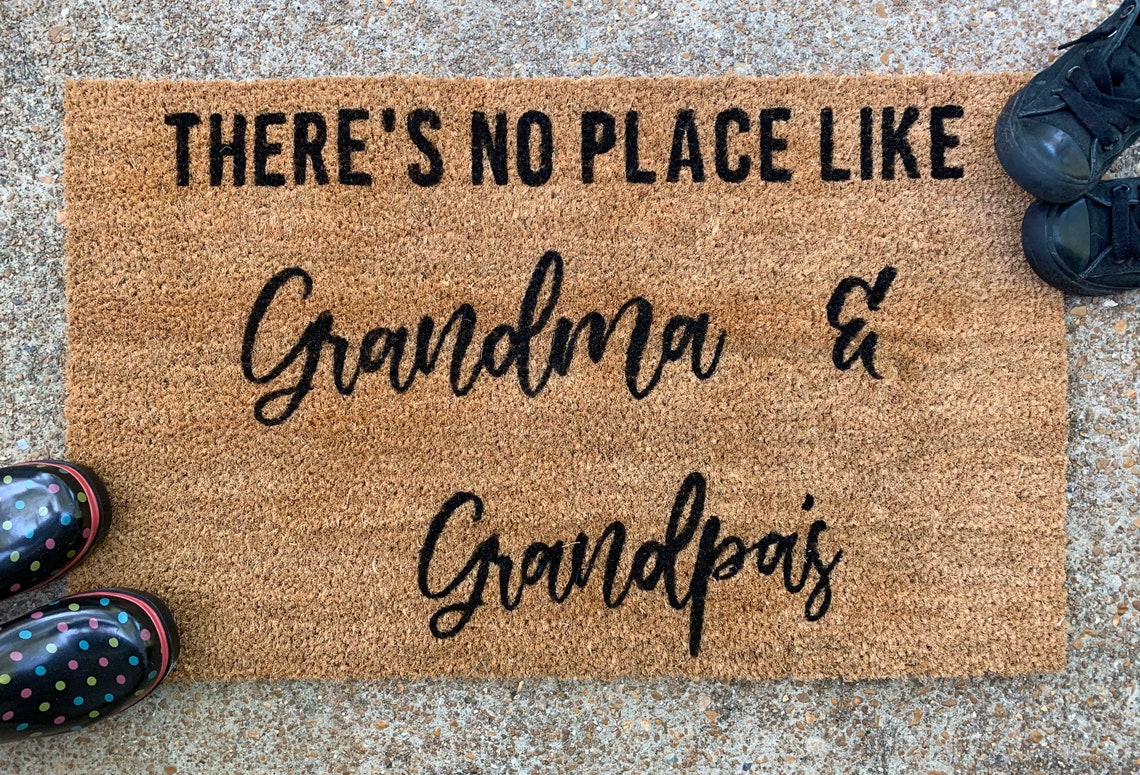 Doormat, Grandma and Grandpa , Funny Doormats, Grandparent Gift ...