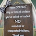 No Visitors Sign, No Visitors, Do Not Disturb Sign, No Uninvited Guests ...