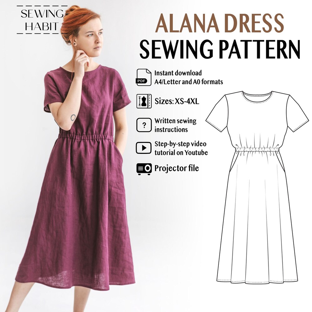 SewingHabitPatterns - Etsy
