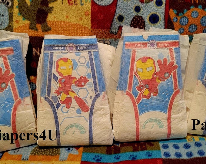 4 PREMIUM Large Hybrid Adult Baby Diaper Nappies ABDL - Etsy