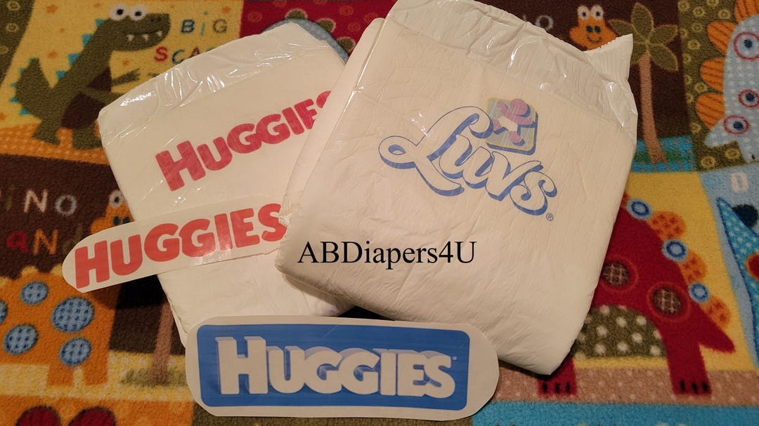 ABDL Vintage Logo Diaper Stickers - Etsy