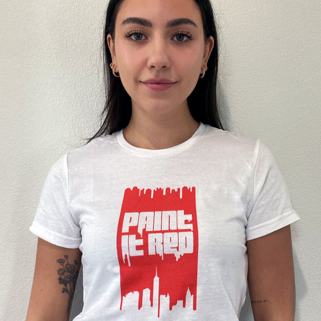 Paint It Red T-shirt, Paint the Town Red Tee, Paint the City Red ...