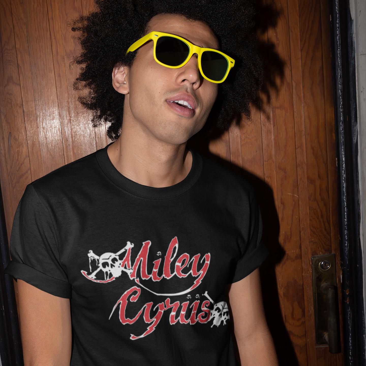 Miley Cyrus Graphic Tee, Motley Crue Graphic Tee, Miley Cyrus Merch ...