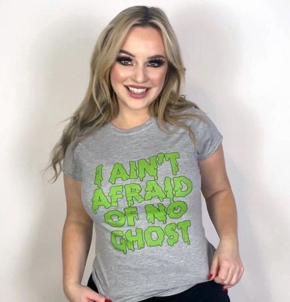He Slimed Me T-shirt, Aint Afraid of Ghosts Shirt, Ghostbuster Shirt ...