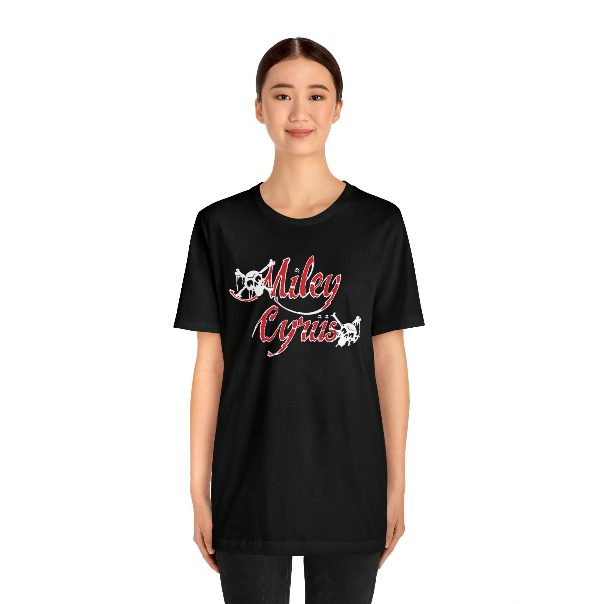 Miley Cyrus Graphic Tee, Motley Crue Graphic Tee, Miley Cyrus Merch ...