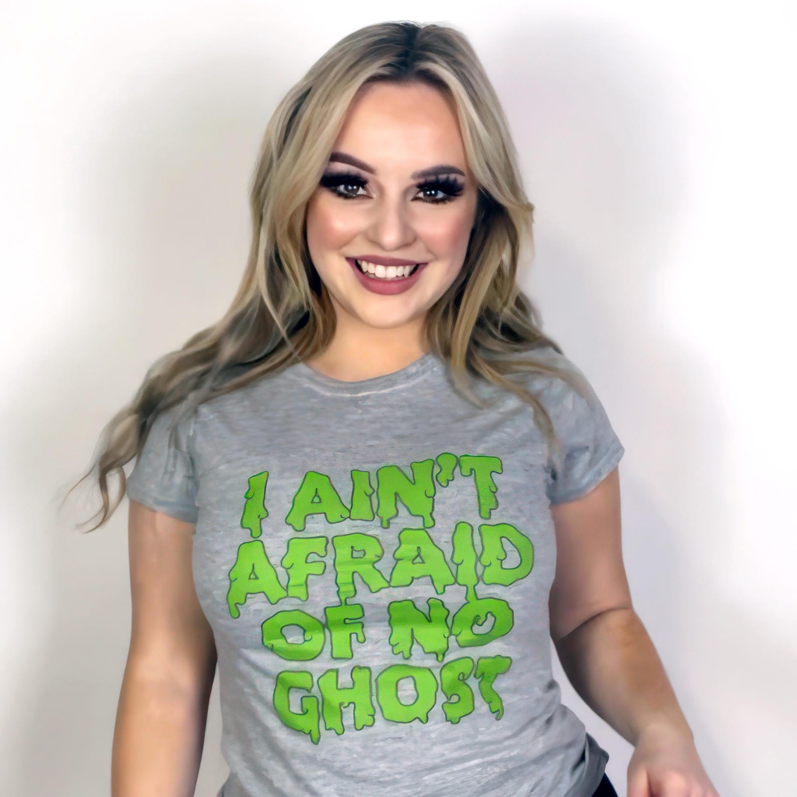 He Slimed Me T-shirt, Aint Afraid of Ghosts Shirt, Ghostbuster Shirt ...