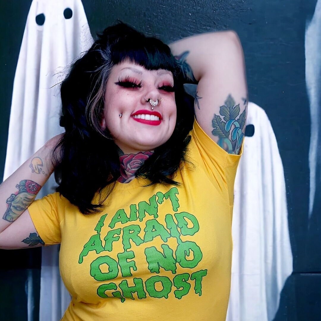He Slimed Me T-shirt, Aint Afraid of Ghosts Shirt, Ghostbuster Shirt ...