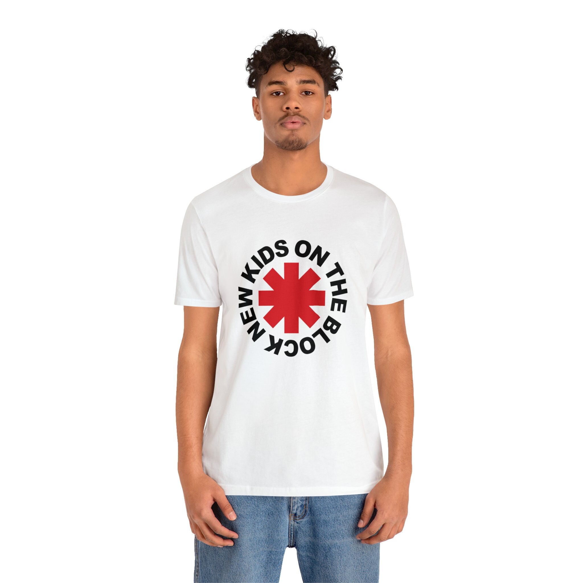 NKOTB T-shirt, New Kids on the Block T-shirt, NKOTB Graphic Tee, RHCP ...