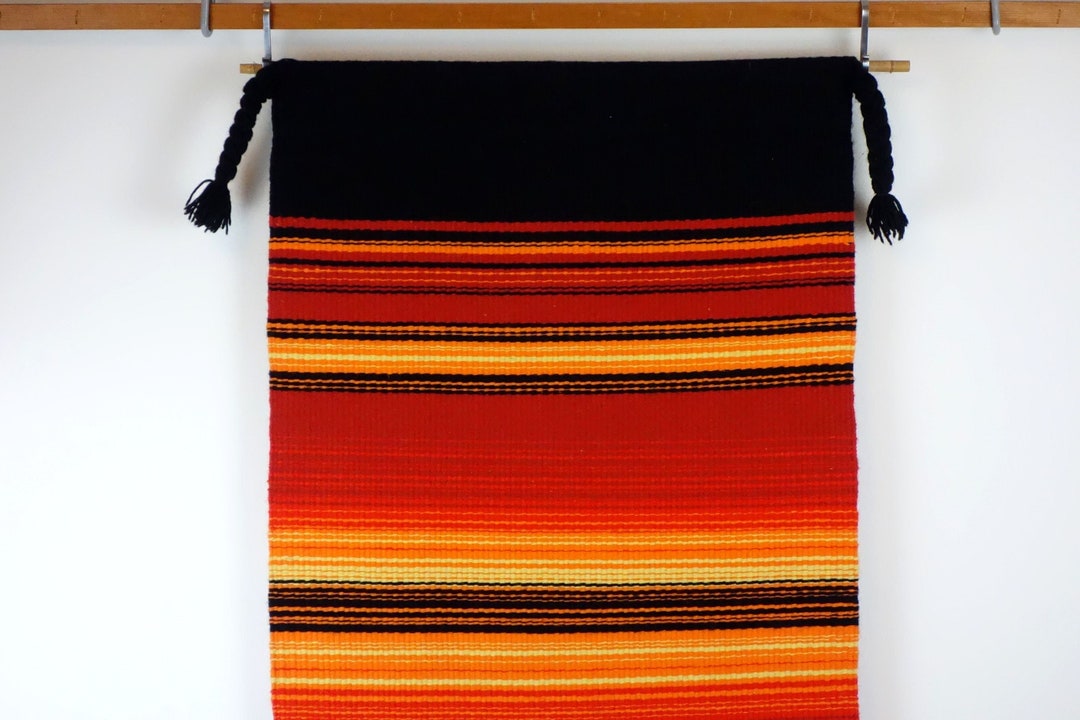 Finnish "rana" Long Hand-loomed Wall Hanging| Vintage Wool Weaving ...