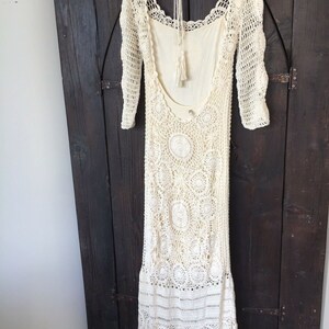 CROCHET Open Back MAXI Dress PATTERN Pdf for Women Boho Summer See ...